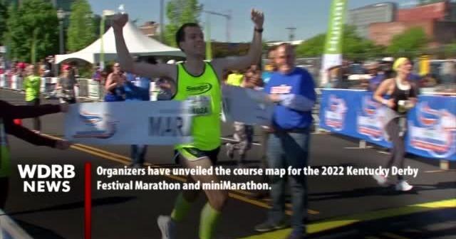 Organizers unveil course map for 2022 KDF Marathon, miniMarathon | Wdrb ...