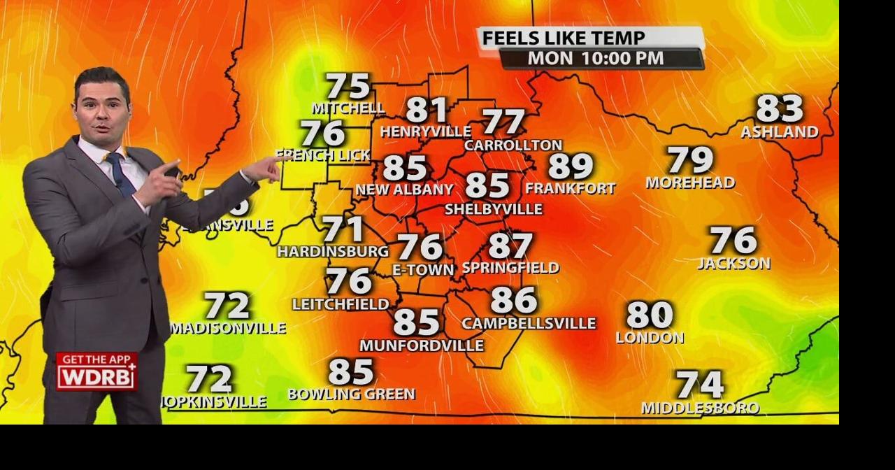 Rick DeLuca's Monday night forecast | Weather | wdrb.com