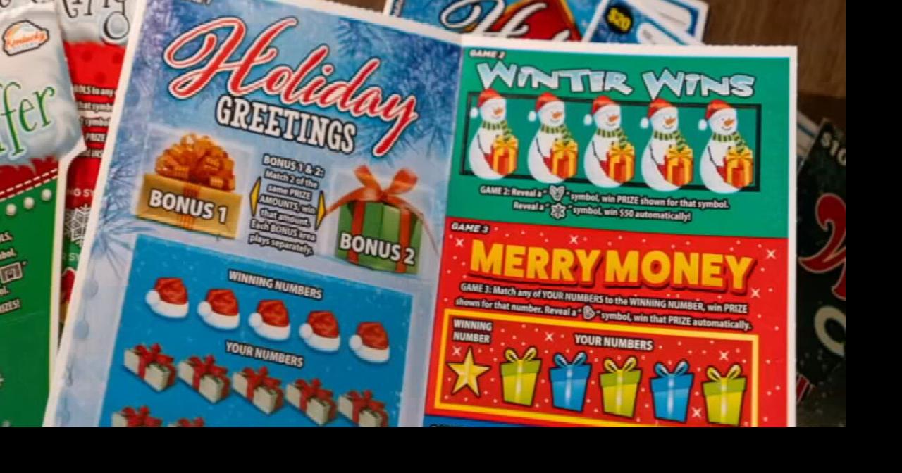 Holiday scratch-off tickets from the Kentucky Lottery return to store ...