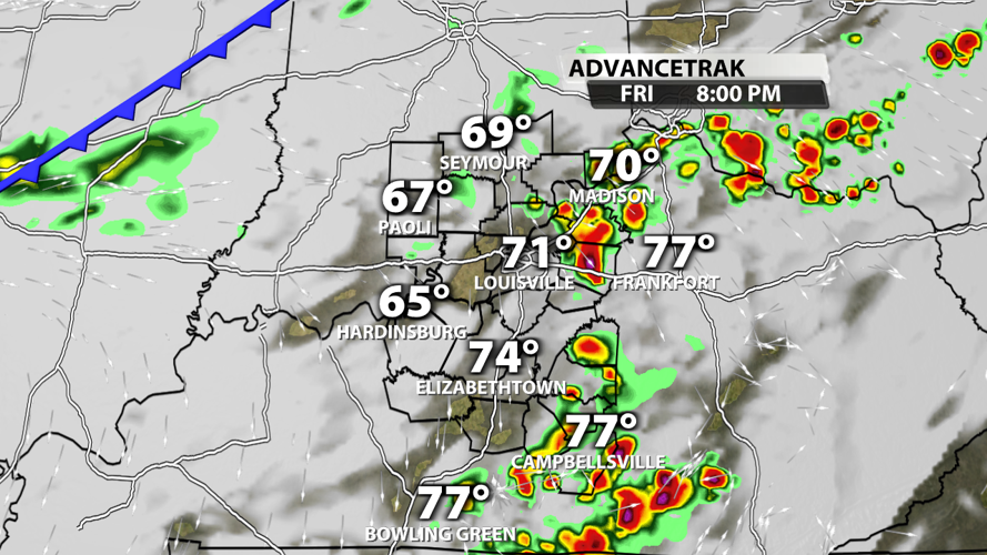 SEVERE RISK: Storms Fire Up On Friday And They Could Be Strong ...