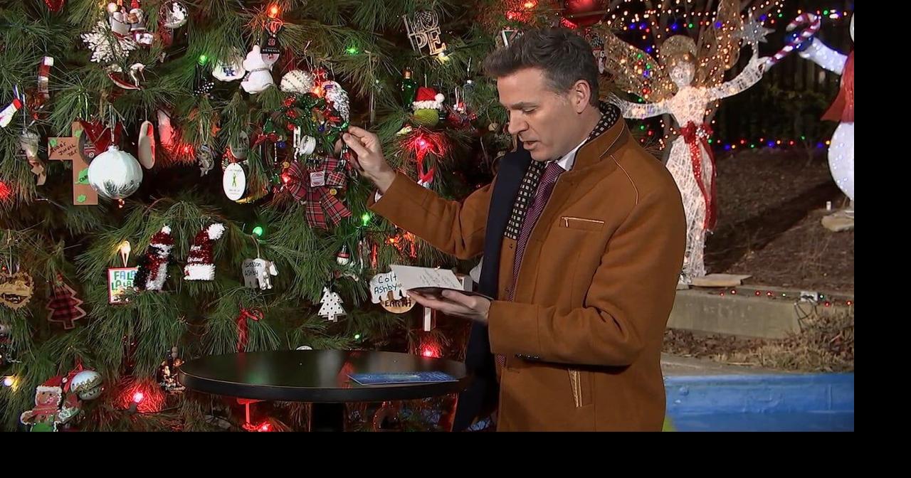 Jude receives a homemade ornament for the Jingle Tree | | wdrb.com