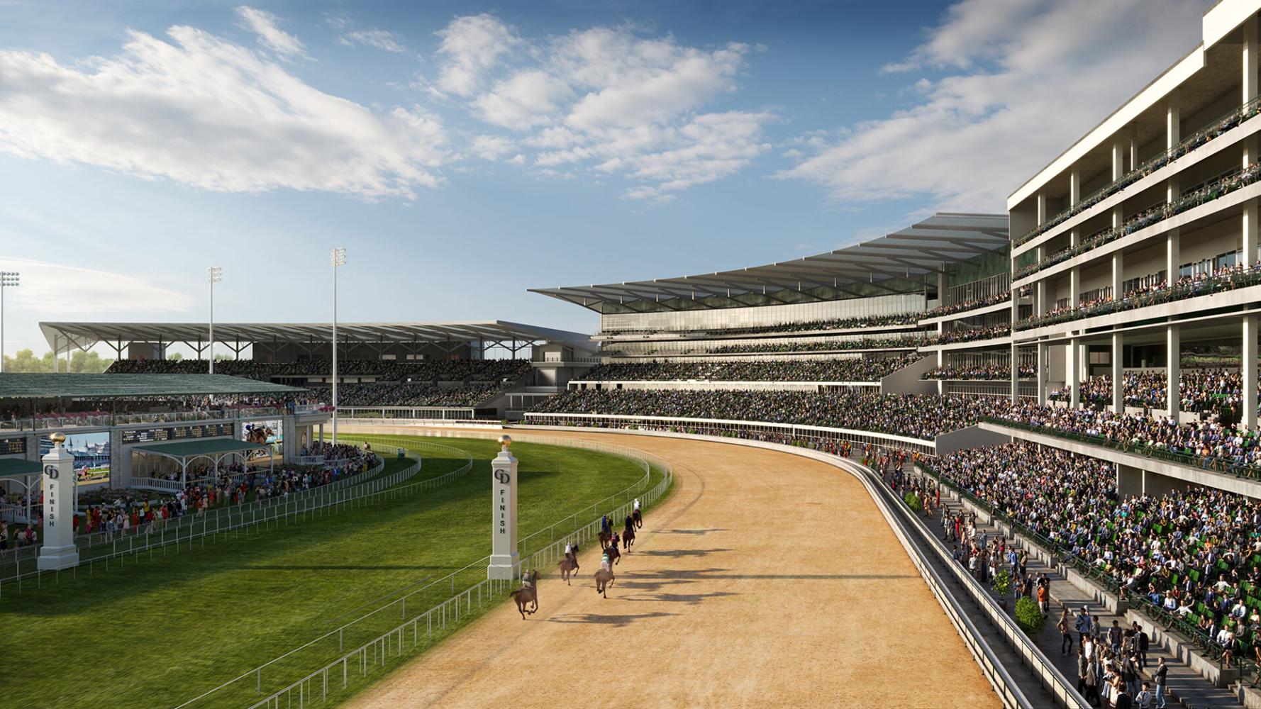 Churchill Downs plans 4-year, $920 million project to transform infield ...