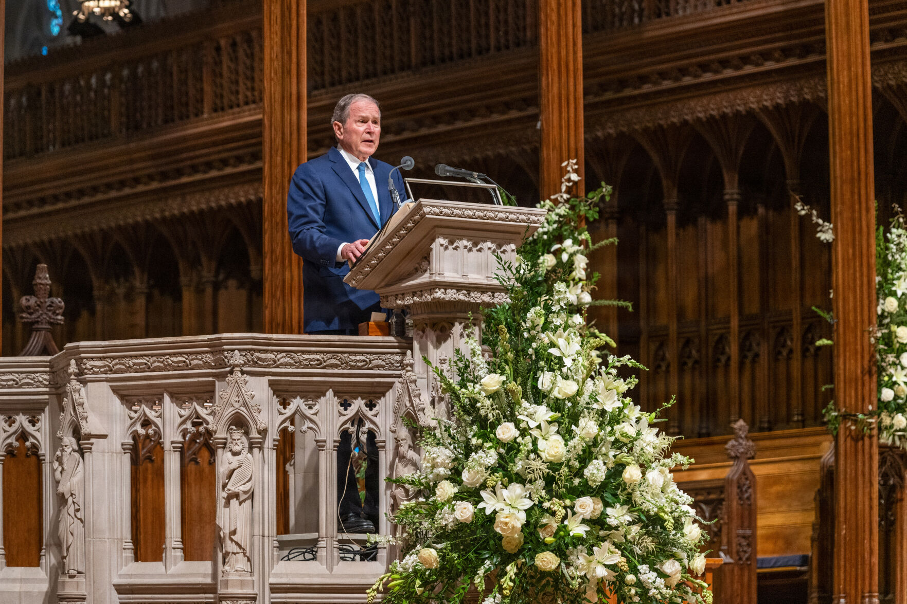 Cheney funeral - George W Bush eulogy 11-20-2025 | | wdrb.com