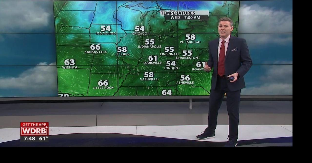 Jude Redfield's Wednesday morning forecast | Weather | wdrb.com