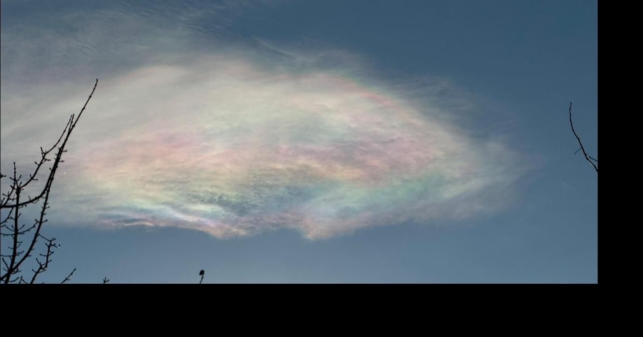 Rainbow in a cloud? Explaining Cloud Iridescence... | Weather Blog ...