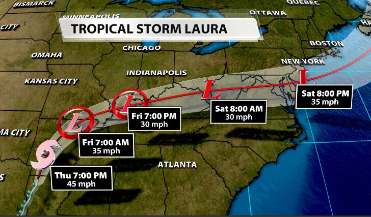 The Damage from Hurricane Laura | Weather Blog | wdrb.com