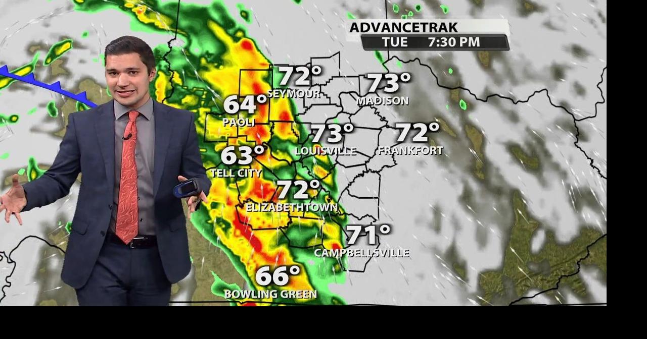 Bryce Jones' Tuesday morning forecast | Weather | wdrb.com