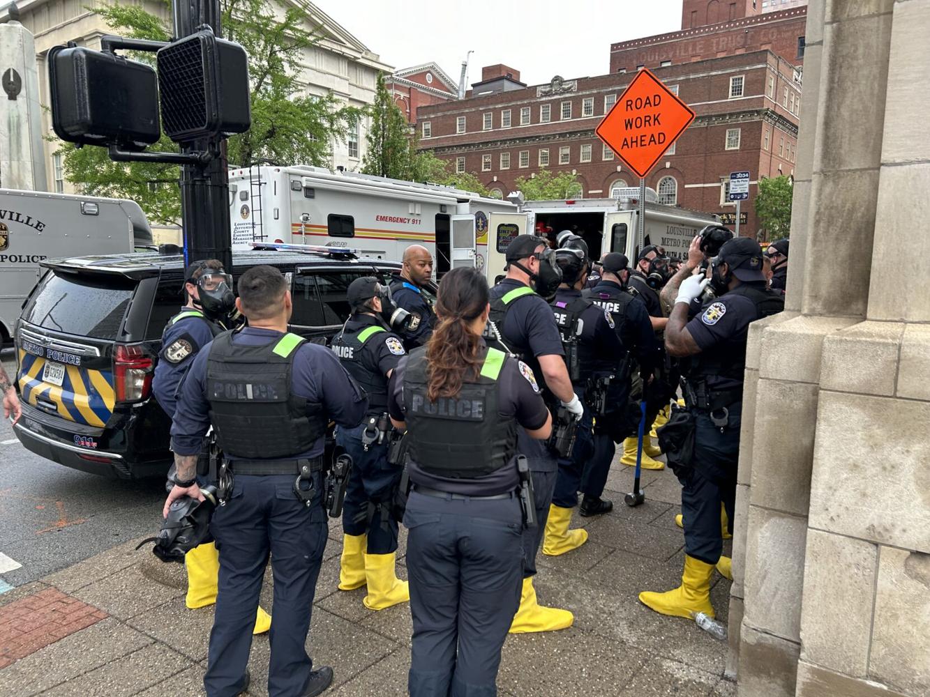 LMPD secures Kentucky Home Life building in downtown Louisville after ...