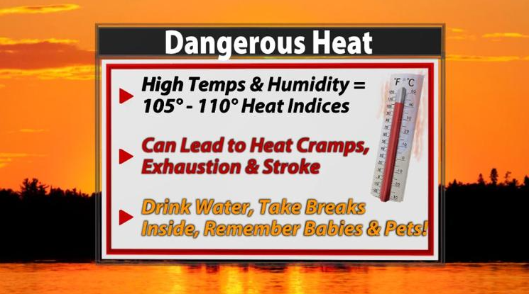 Excessive Heat Watches Issued for our area | Weather Blog | wdrb.com