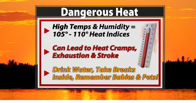 Excessive Heat Watches Issued for our area | Weather Blog | wdrb.com