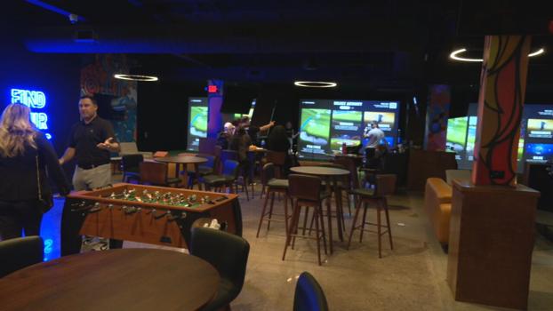 Five Iron Golf opens its newest indoor golf simulator space on Market ...