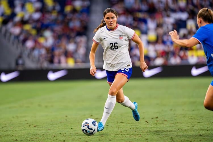 Racing Louisville rookie Emma Sears stars in USWNT debut | Louisville ...