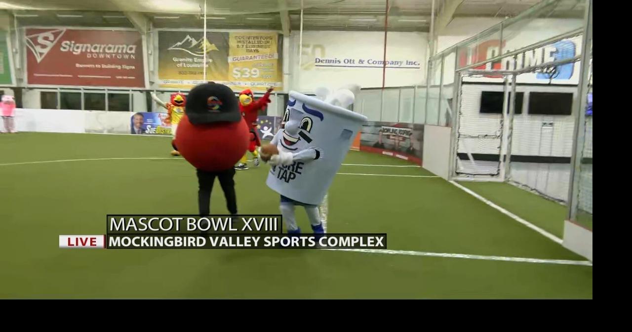 Touchdown! Louisville Water Water's mascot scores 1st touchdown in WDRB ...