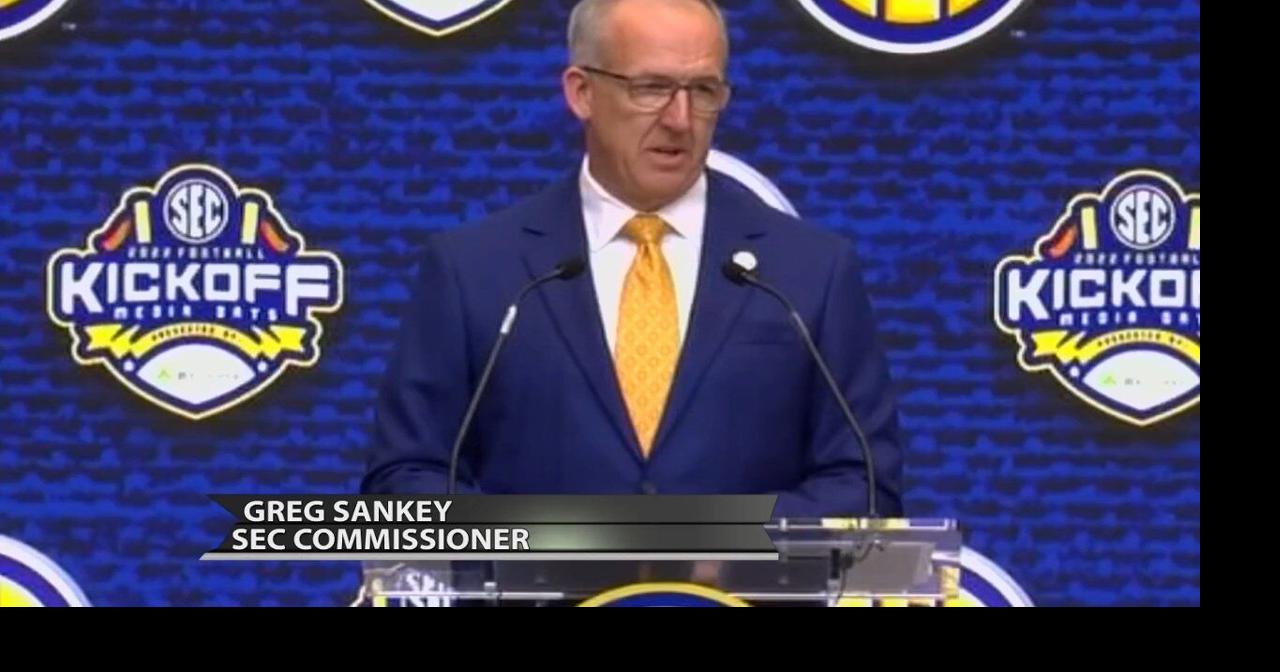 WDRB's Eric Crawford on SEC Commissioner Greg Sankey's comments ahead ...