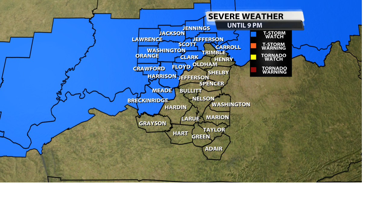 NEW severe thunderstorm watch includes parts of the Metro | Weather ...