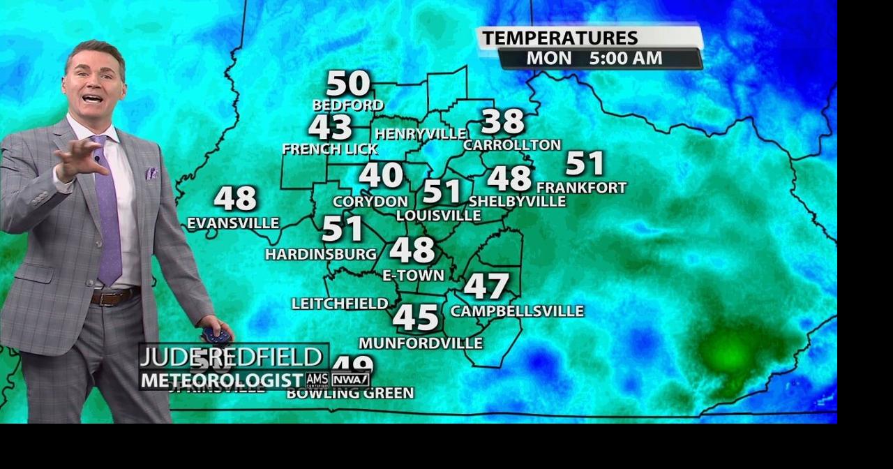 Jude Redfield's Early Monday Morning Forecast | Weather | wdrb.com
