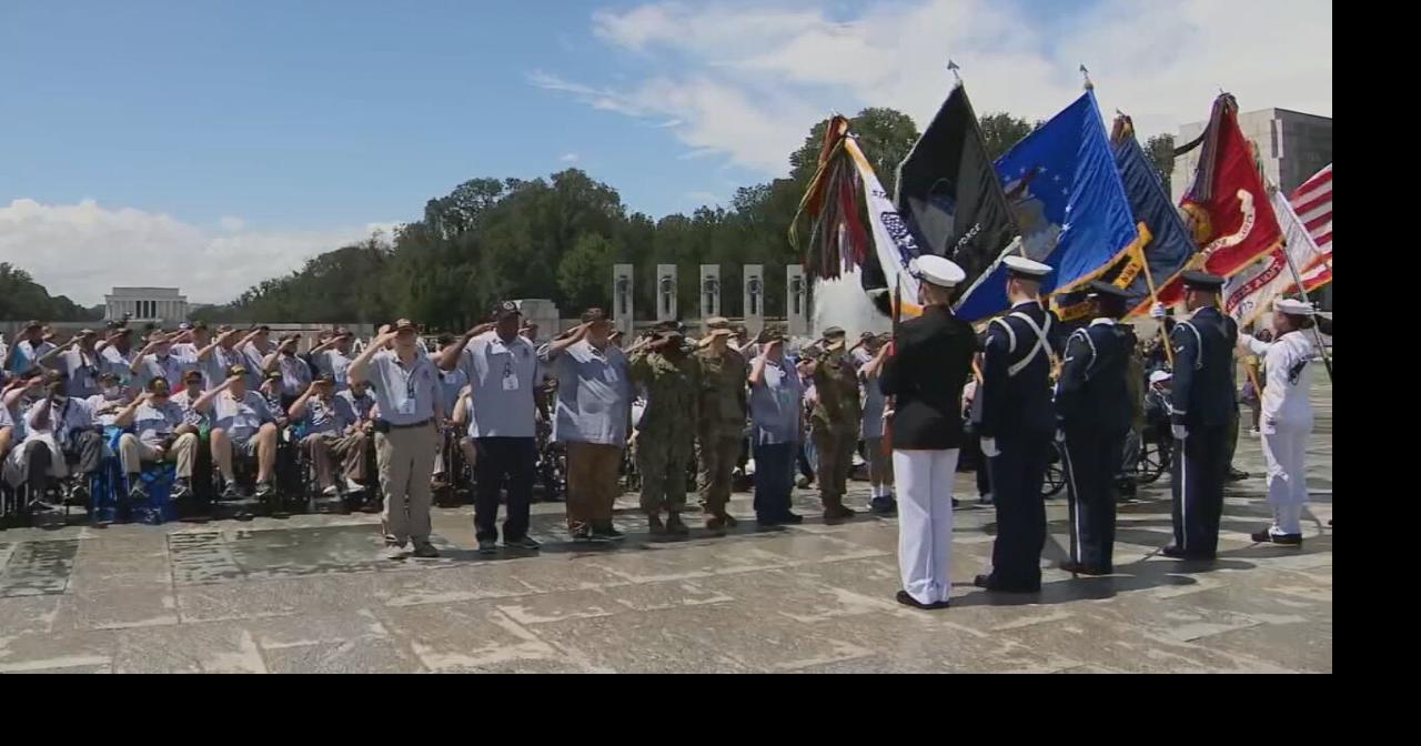 First Honor Flight in over 16 months takes veterans to tour US Capitol ...