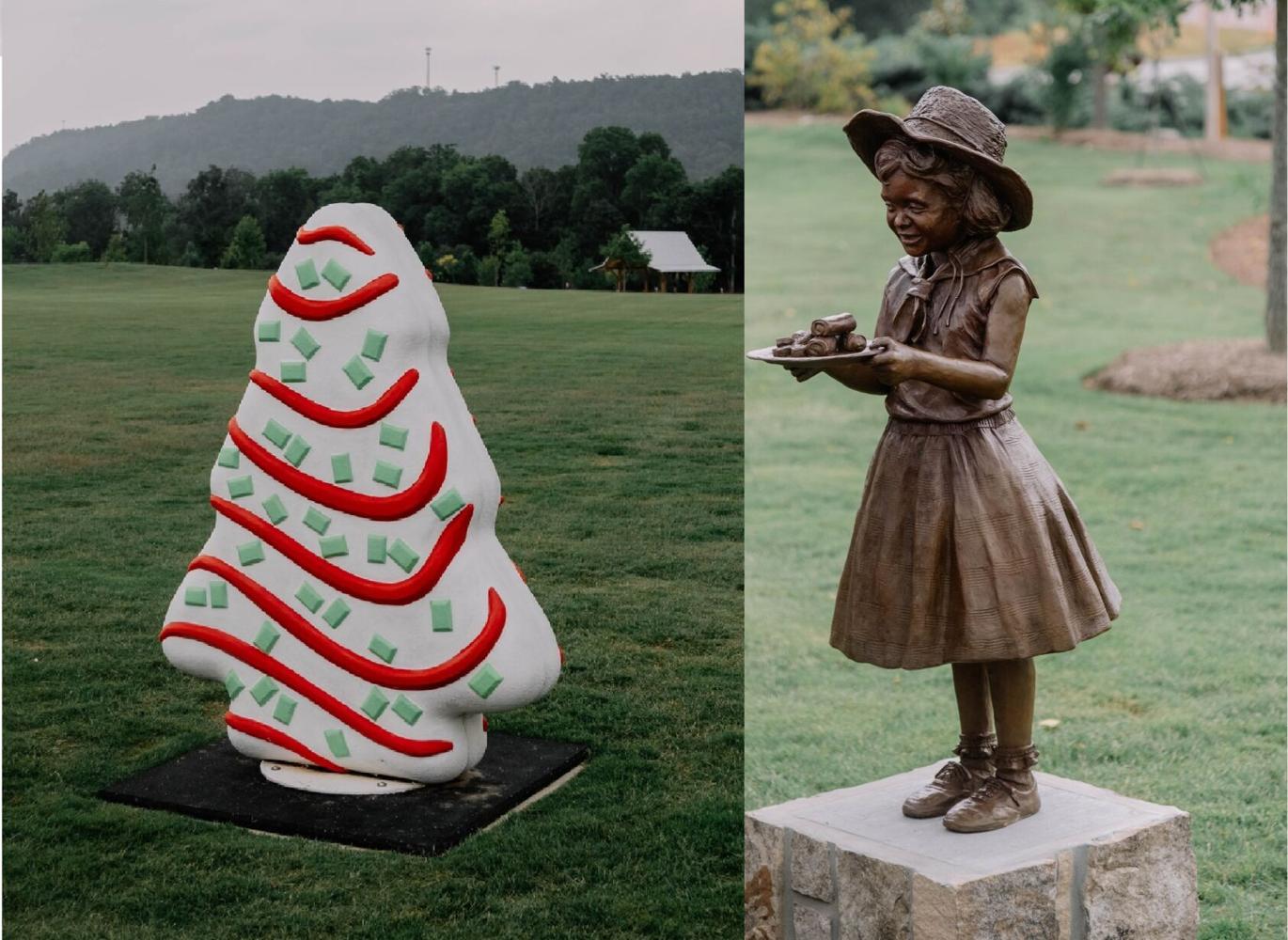 New Little Debbie Park in Tennessee is complete with Christmas Tree ...