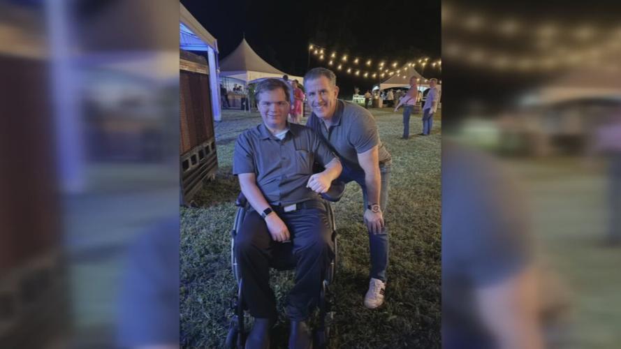 LMPD Officer Nick Wilt meets up with Marc Weinberg at Louisville Metro ...