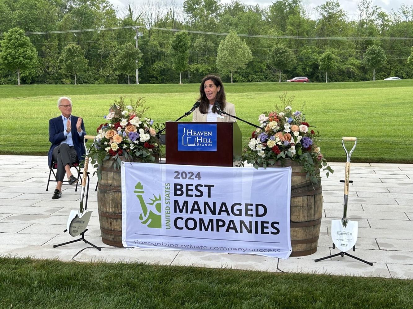 Heaven Hill celebrates national award with groundbreaking for new ...