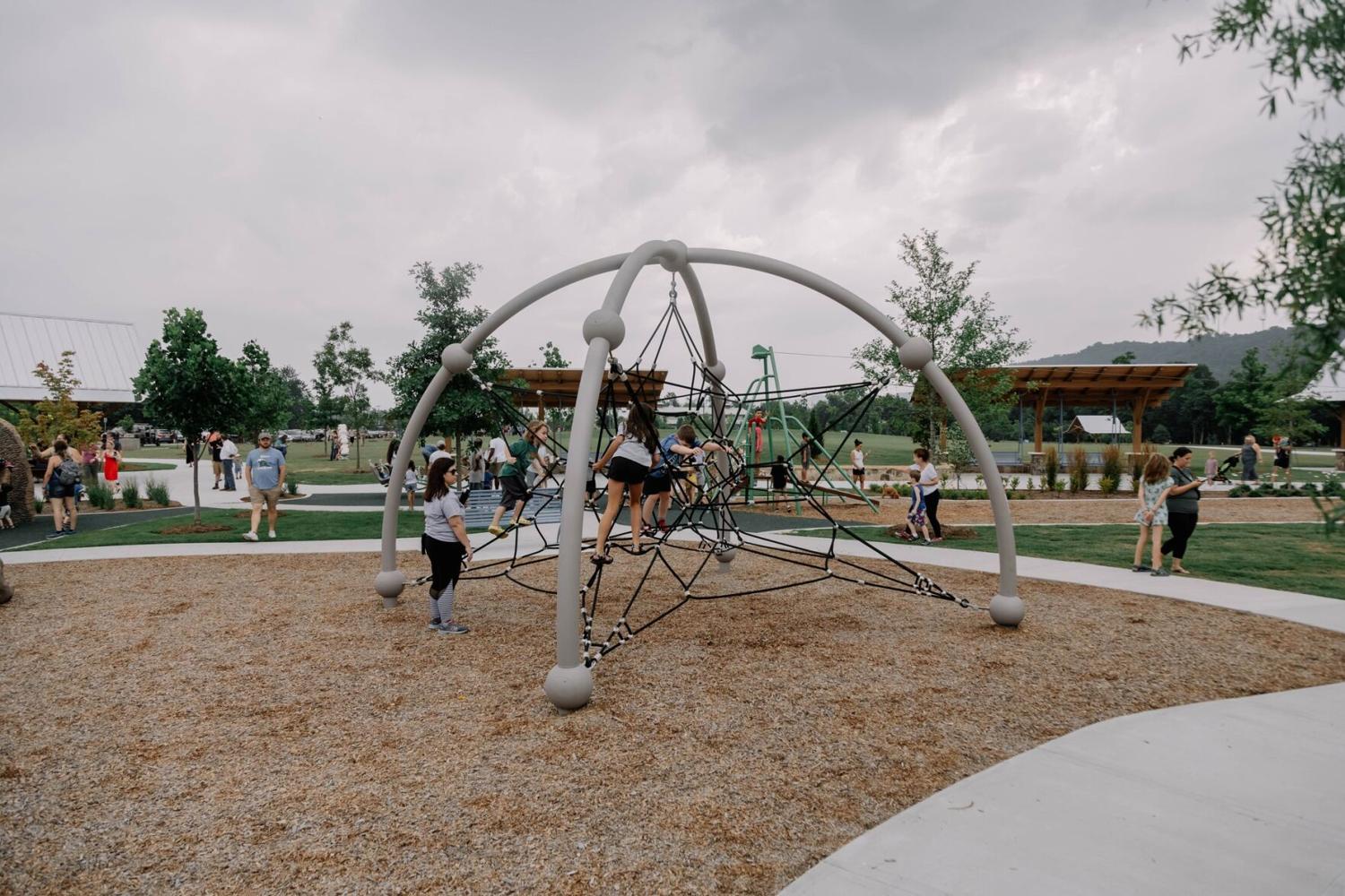 New Little Debbie Park in Tennessee is complete with Christmas Tree ...