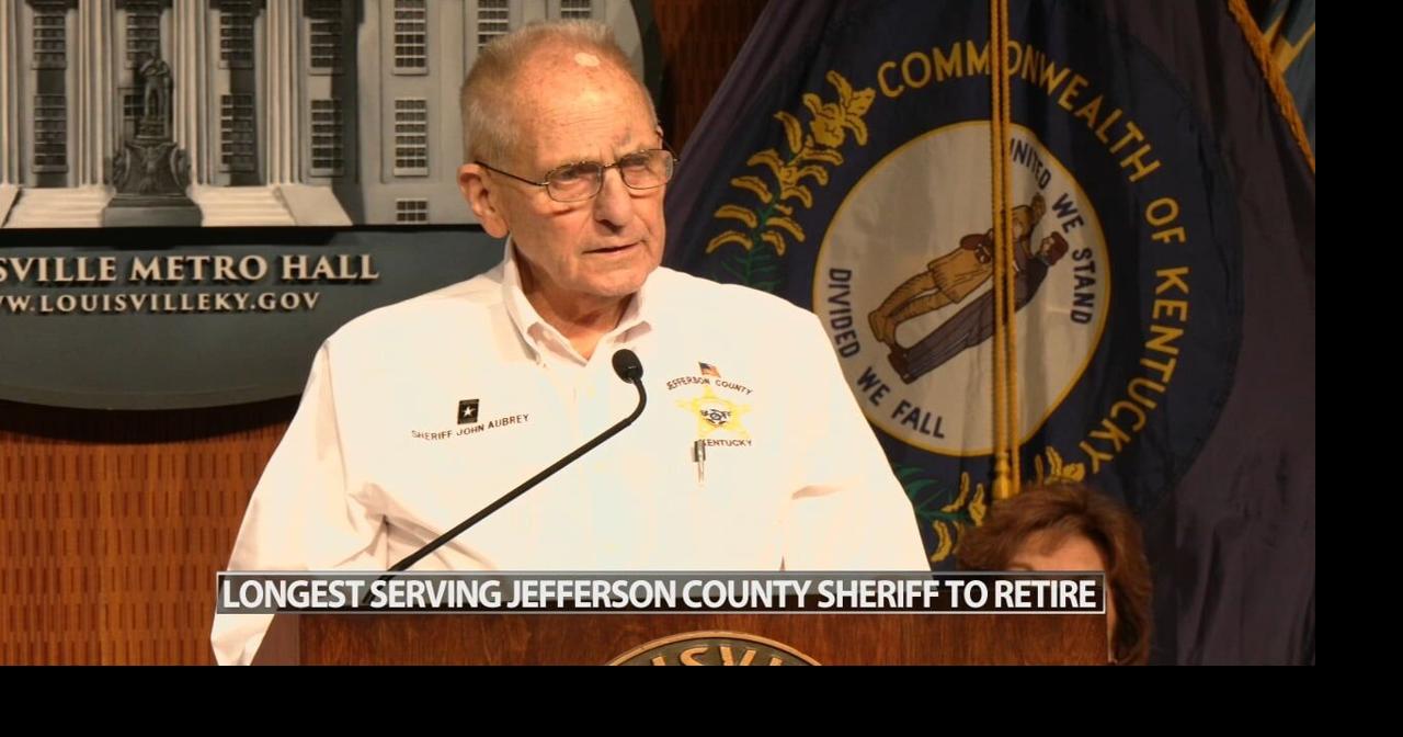 Jefferson County Sheriff John Aubrey announces his retirement | | wdrb.com
