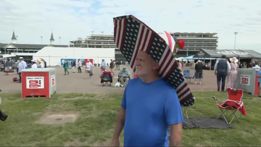 Infield crowds ready to party at Churchill Downs for Kentucky Derby 149 ...