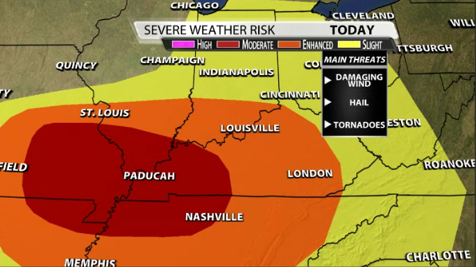Another Round Of Severe Weather Tonight | Weather Blog | wdrb.com