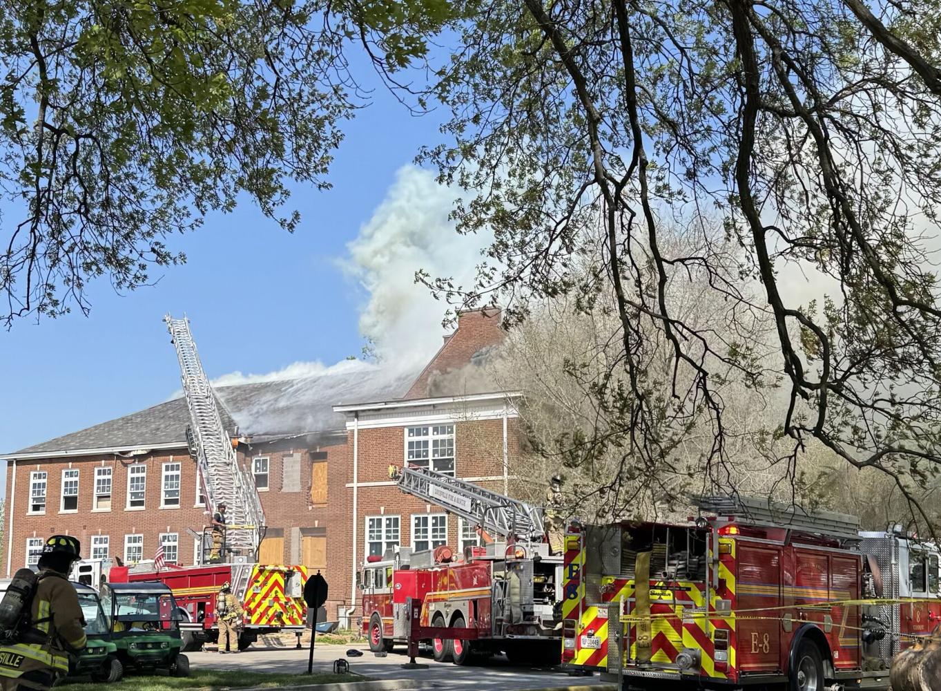 Louisville firefighters extinguish fire at Masonic Homes building in ...