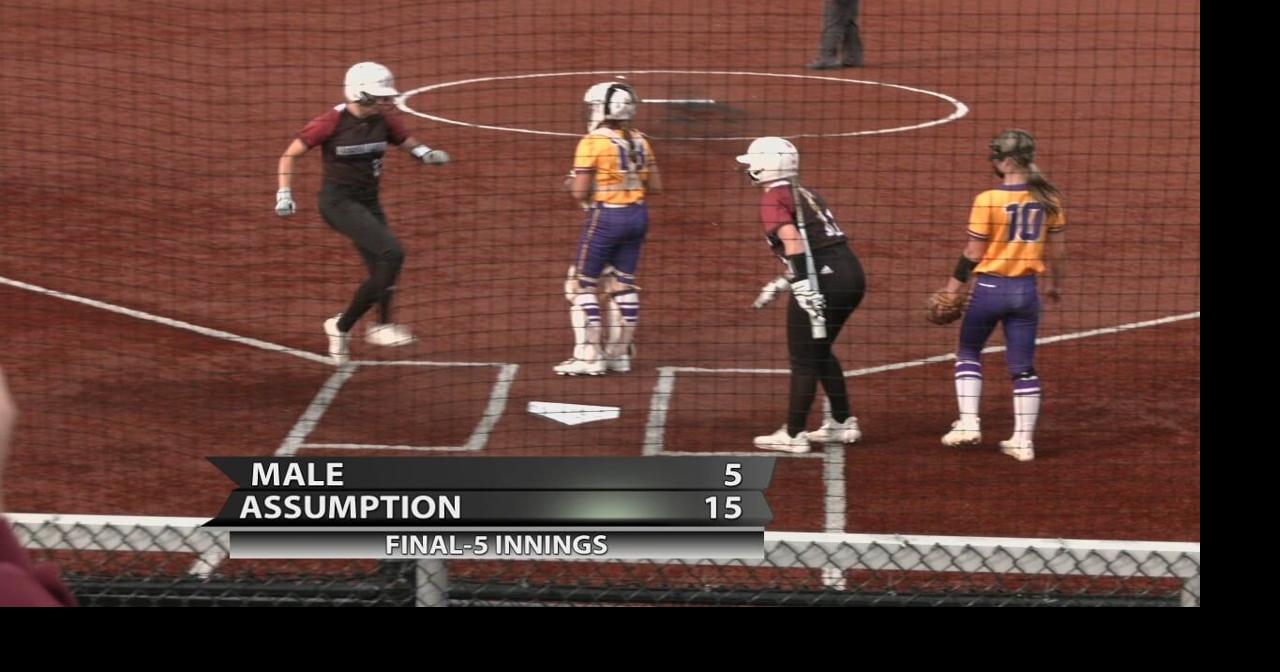 Assumption beats Male for 26th District Softball Title | Wdrb Sports Video | wdrb.com