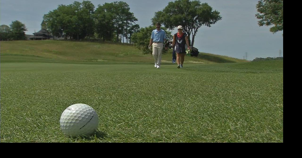 GINA ON THE JOB: Valhalla Golf Club Caddie | Morning | wdrb.com
