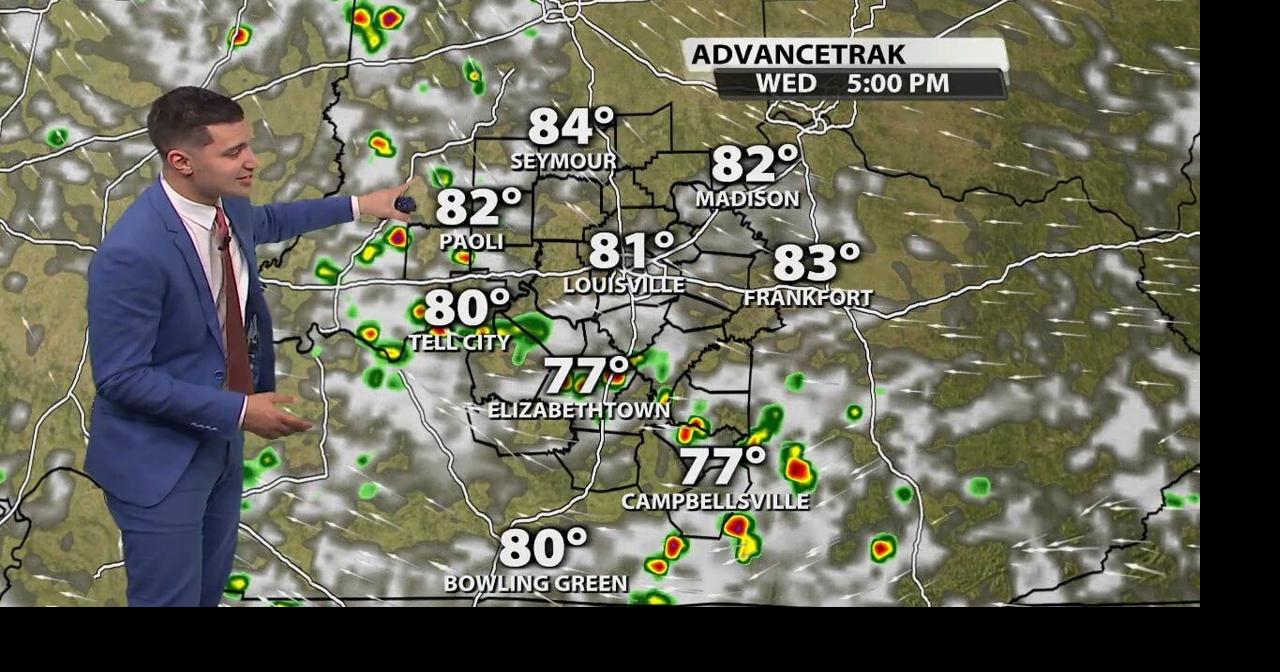 Bryce Jones' Monday morning forecast | Weather | wdrb.com