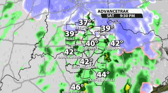 Cold rain and mix showers tonight | Weather Blog | wdrb.com