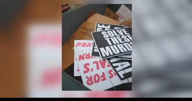 Woman Steals Signs For Missing Bardstown Mother News From Wdrb