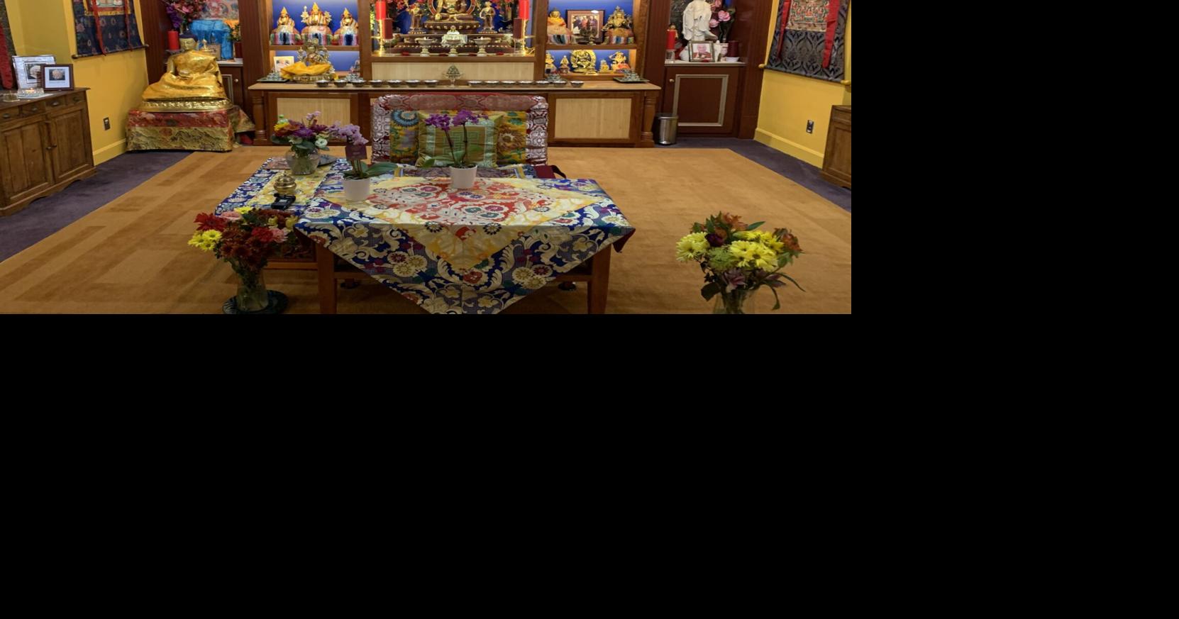 Visiting Buddhist Monks share their way of life during a Tibetan ...