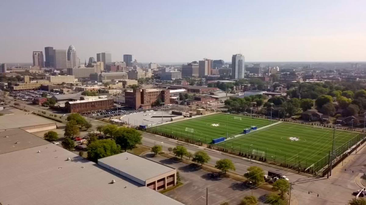 Spalding University soccer teams begin practicing on new soccer fields ...
