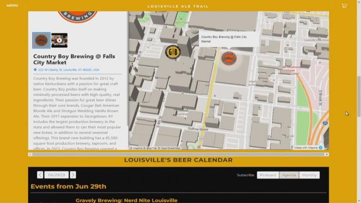 New interactive map allows phone users to navigate Louisville's Ale ...