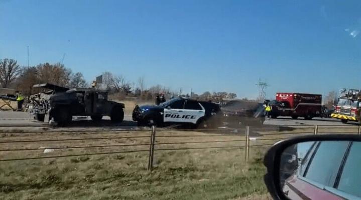 Indiana National Guard soldier killed in Humvee crash on I-65 near ...