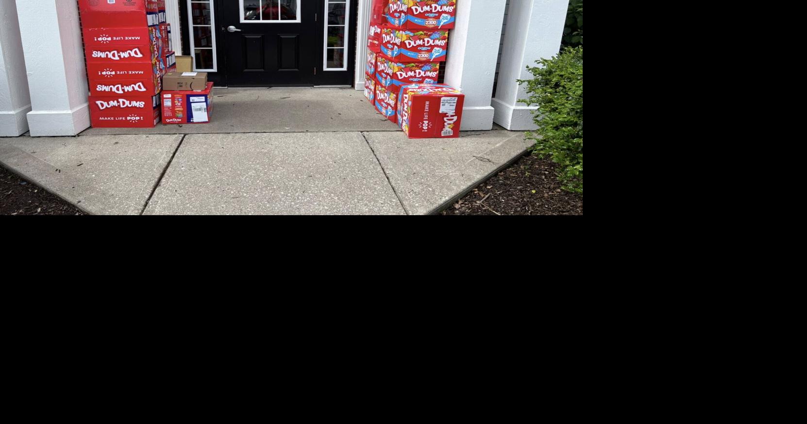 Lexington family stuck with 70,000 Dum-Dums lollipop child ordered on ...