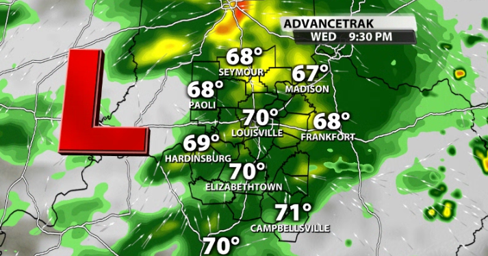 Stormy pattern begins for this week | Weather Blog | wdrb.com
