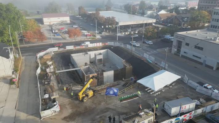 City of New Albany breaks ground on new police headquarters downtown ...