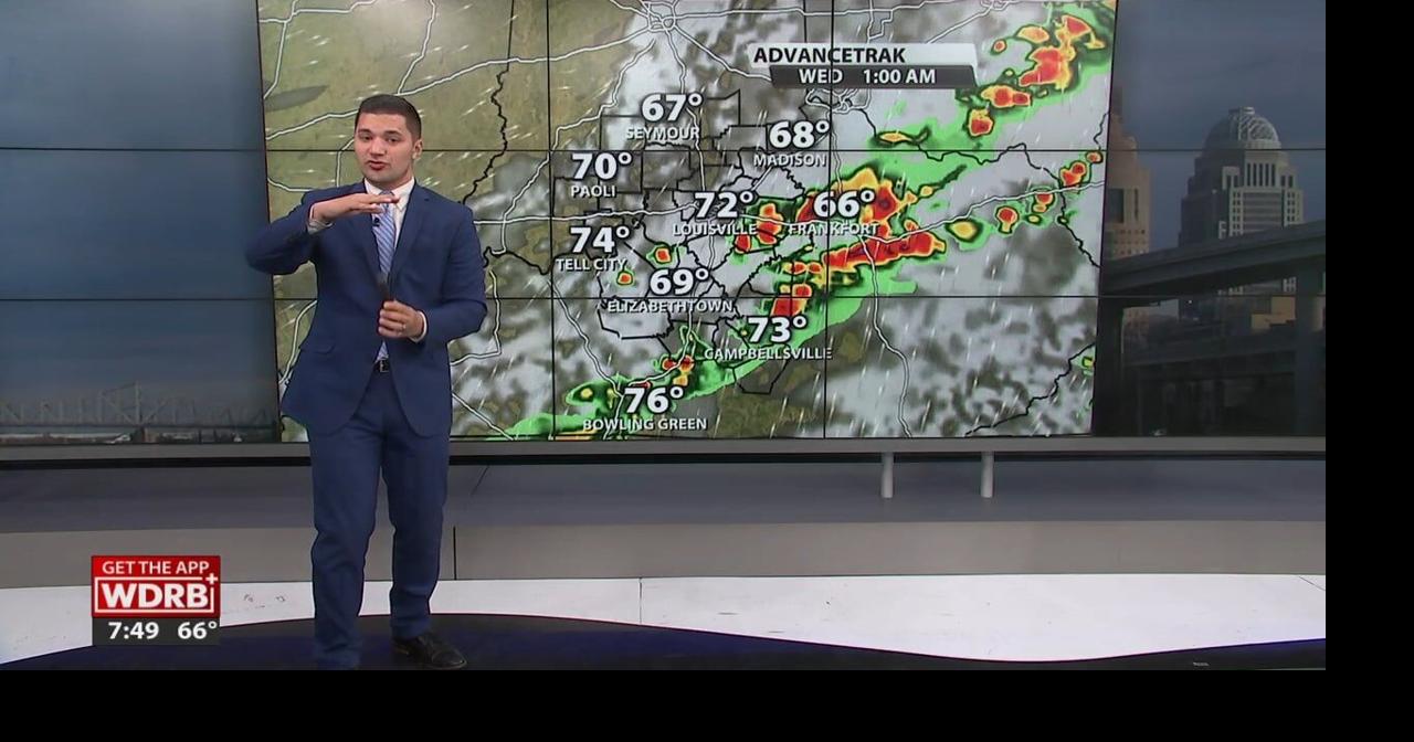 Bryce Jones' Tuesday morning forecast | Weather | wdrb.com