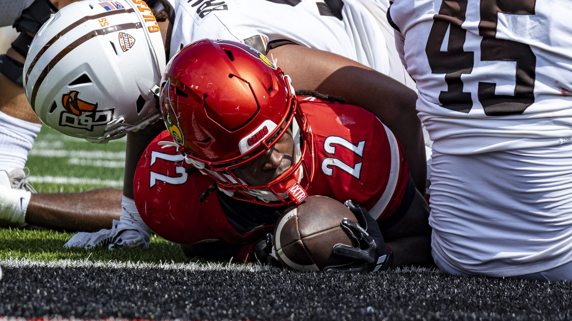 Louisville running back Keyjuan Brown out, Miller Moss questionable for SMU with injuries ...