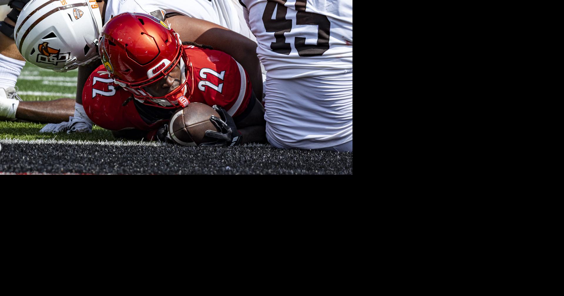 Louisville running back Keyjuan Brown out, Miller Moss questionable for ...