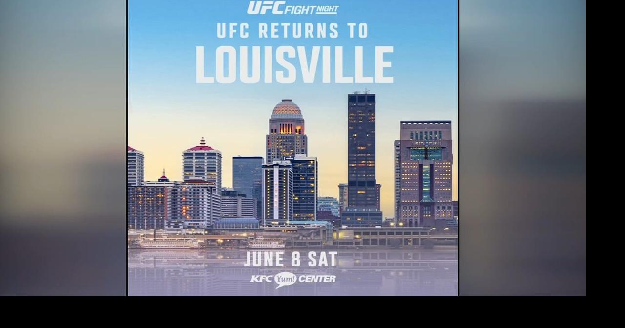 For the first time in 13 years, the UFC is coming to Louisville | Wdrb ...