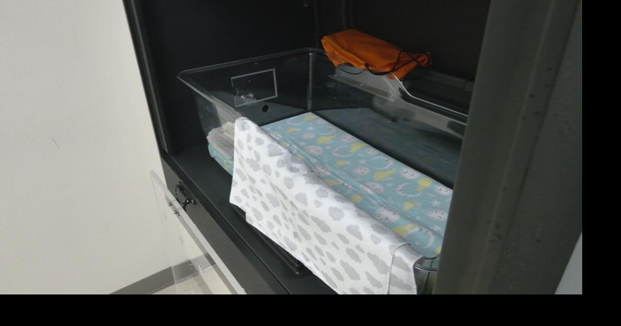 Fire department installs baby box in Floyd County | Local News | wdrb.com