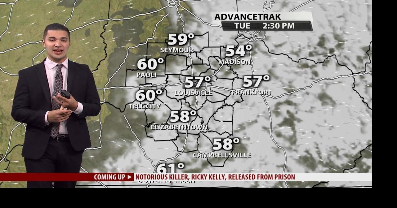 Bryce Jones' Tuesday morning forecast | Weather | wdrb.com