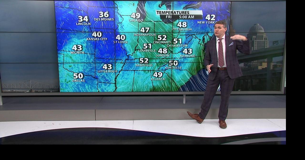 Jude Redfield's early Friday morning forecast | Weather | wdrb.com