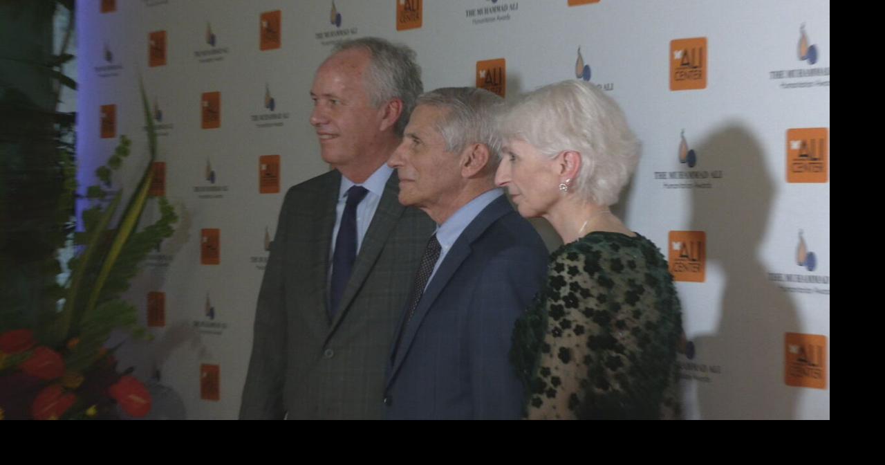 Dr. Anthony Fauci receives Lifetime Achievement Award at Muhammad Ali ...