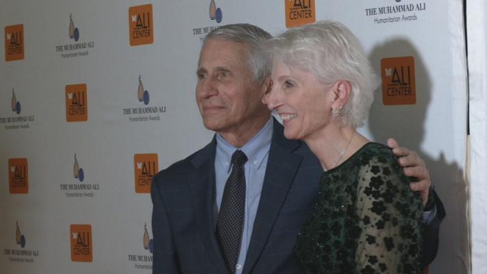 Dr. Anthony Fauci receives Lifetime Achievement Award at Muhammad Ali ...
